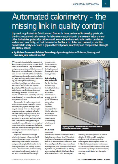 polab® Cal | thyssenkrupp Polysius automation