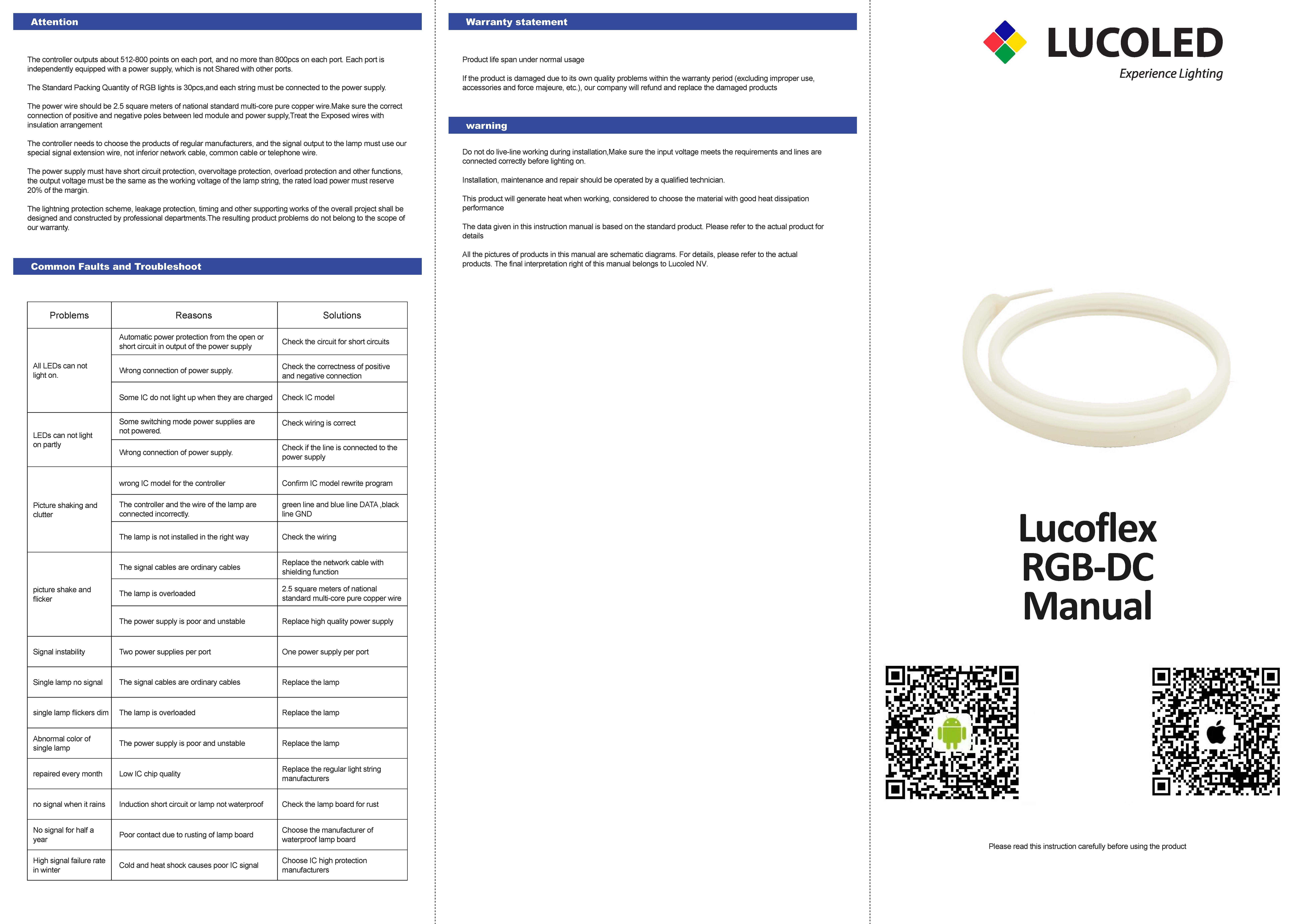 Lucoled Rigid Tubing
